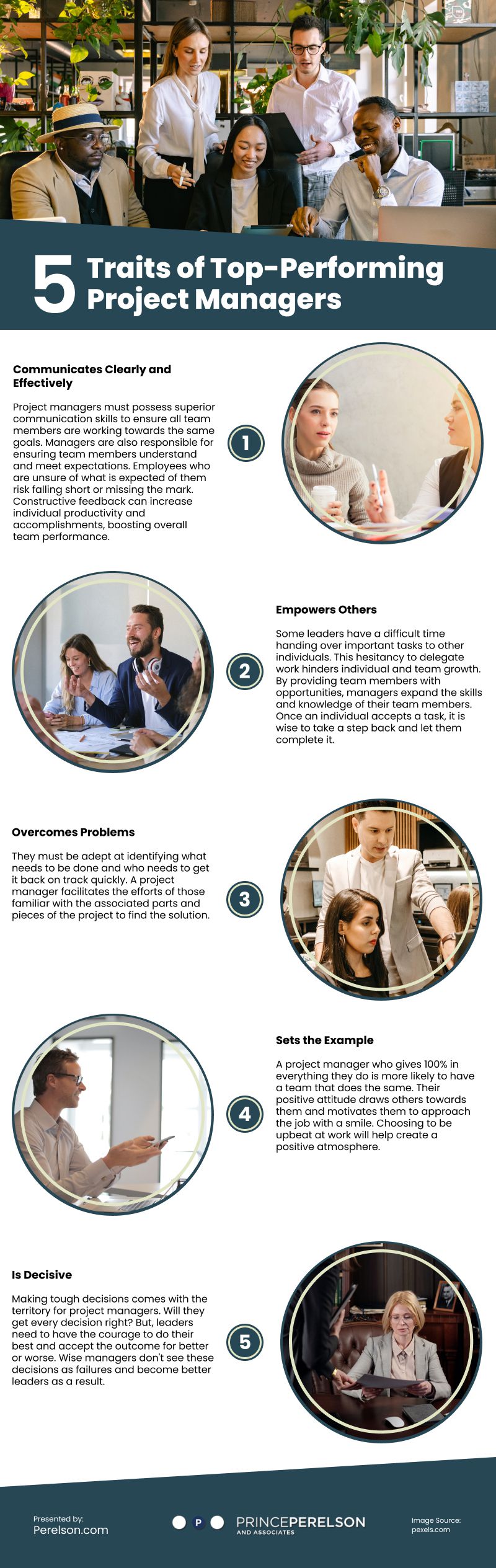 5 Traits of Top-Performing Project Managers [INFOGRAPHIC] - Infographic ...