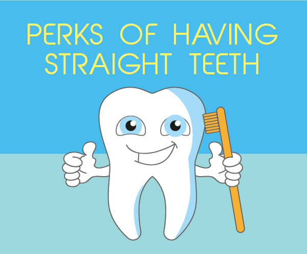 Perks of having straight teeth [INFOGRAPHIC] - Infographic Plaza